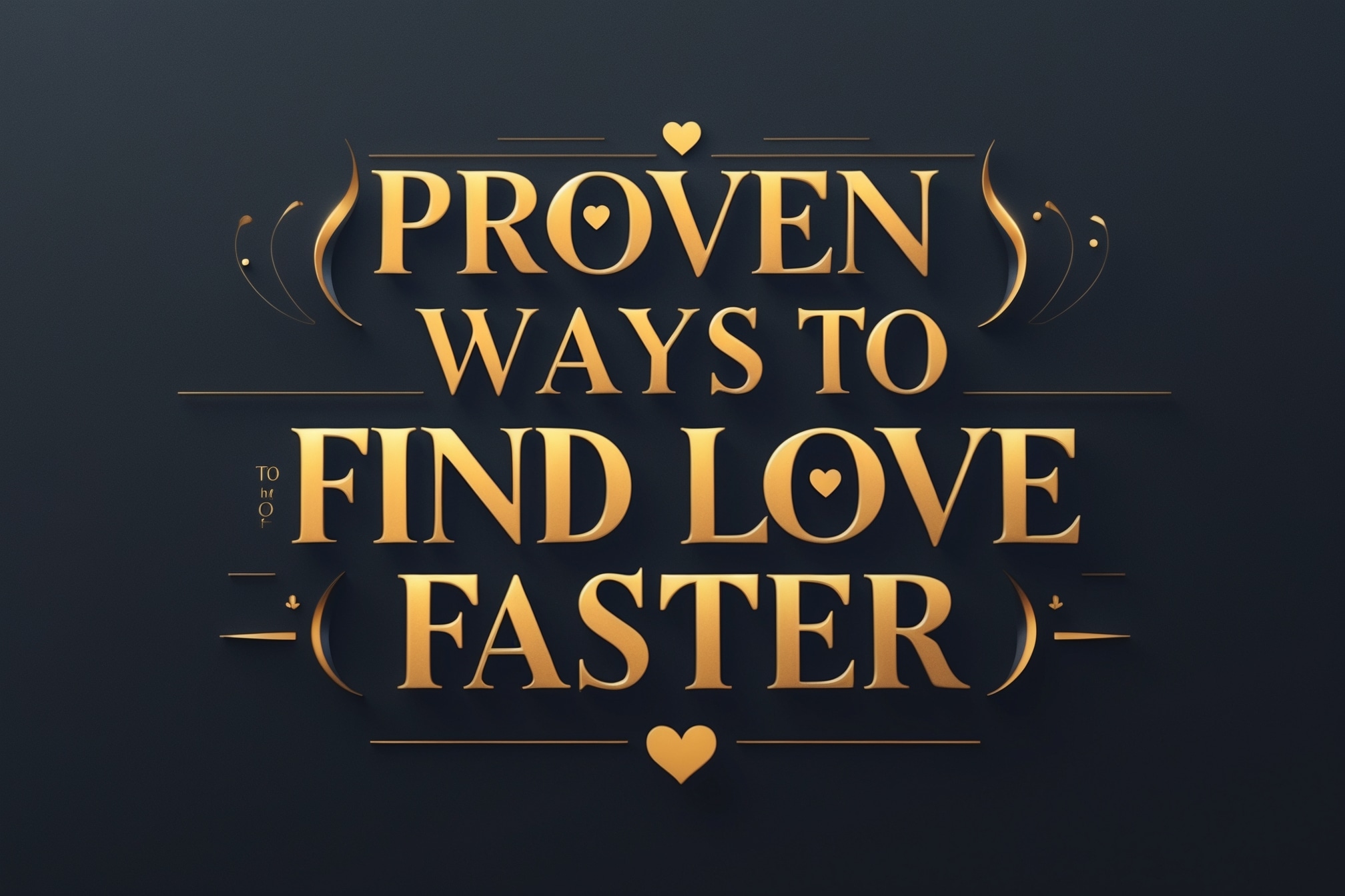 Proven Ways to Find Love Faster